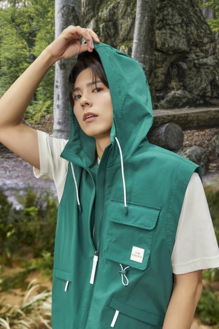 ファン必見！パクボゴム×EIDER2023夏の新作グラビア、公式サイトから大量公開！