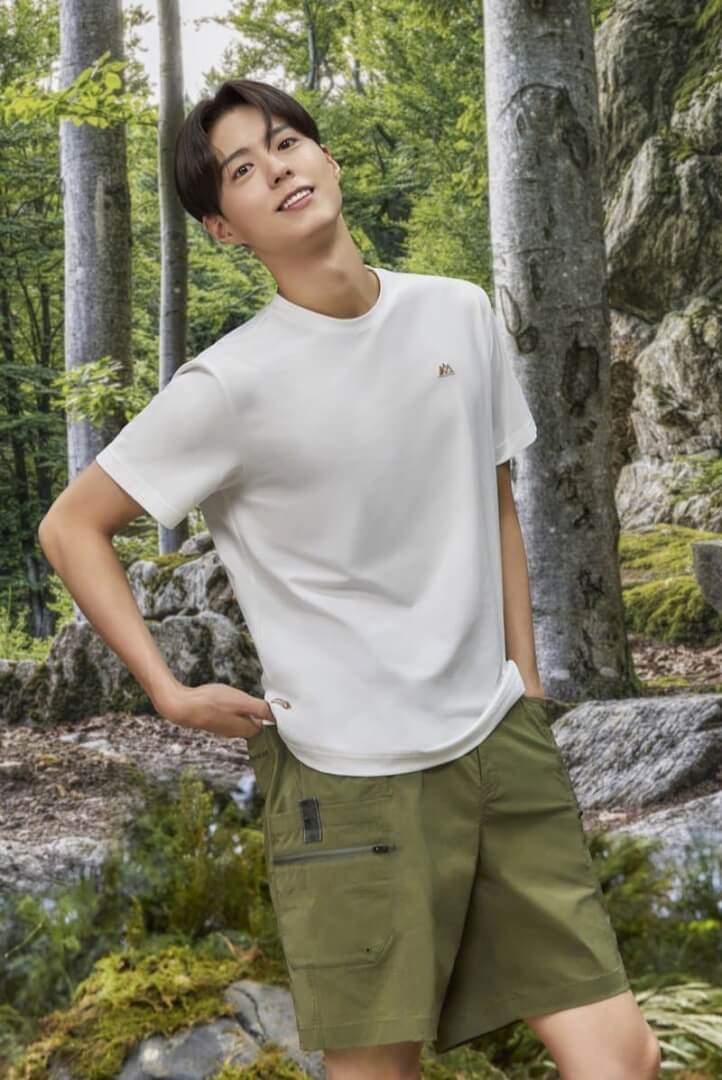 ファン必見！パクボゴム×EIDER2023夏の新作グラビア、公式サイトから大量公開！